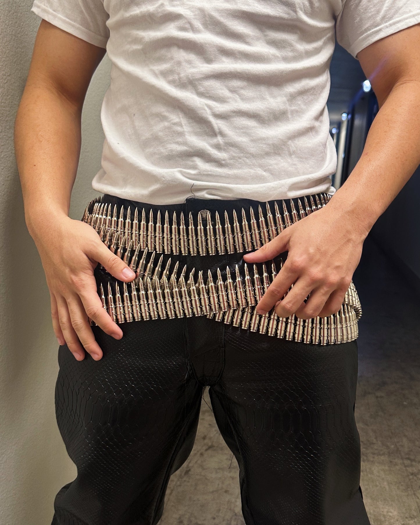 Silver Bullet Belt – Crimson Flow Studios